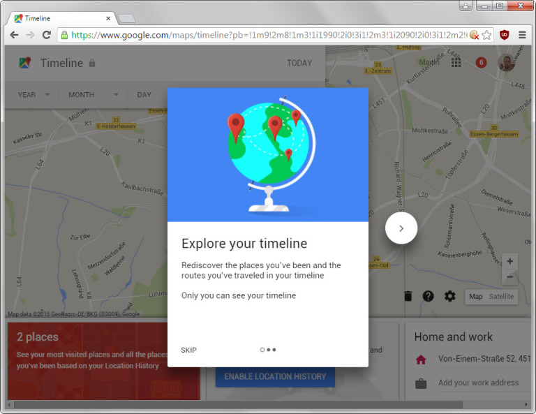 How To Access Google Timeline To Edit Saved Location Tracking Entries